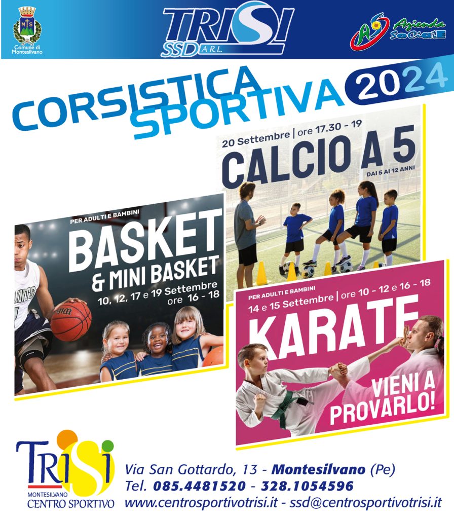 “LO SPORT PER TUTTI”: LA SDD TRISI GLI OPEN DAY E LE ATTIVITà della ...