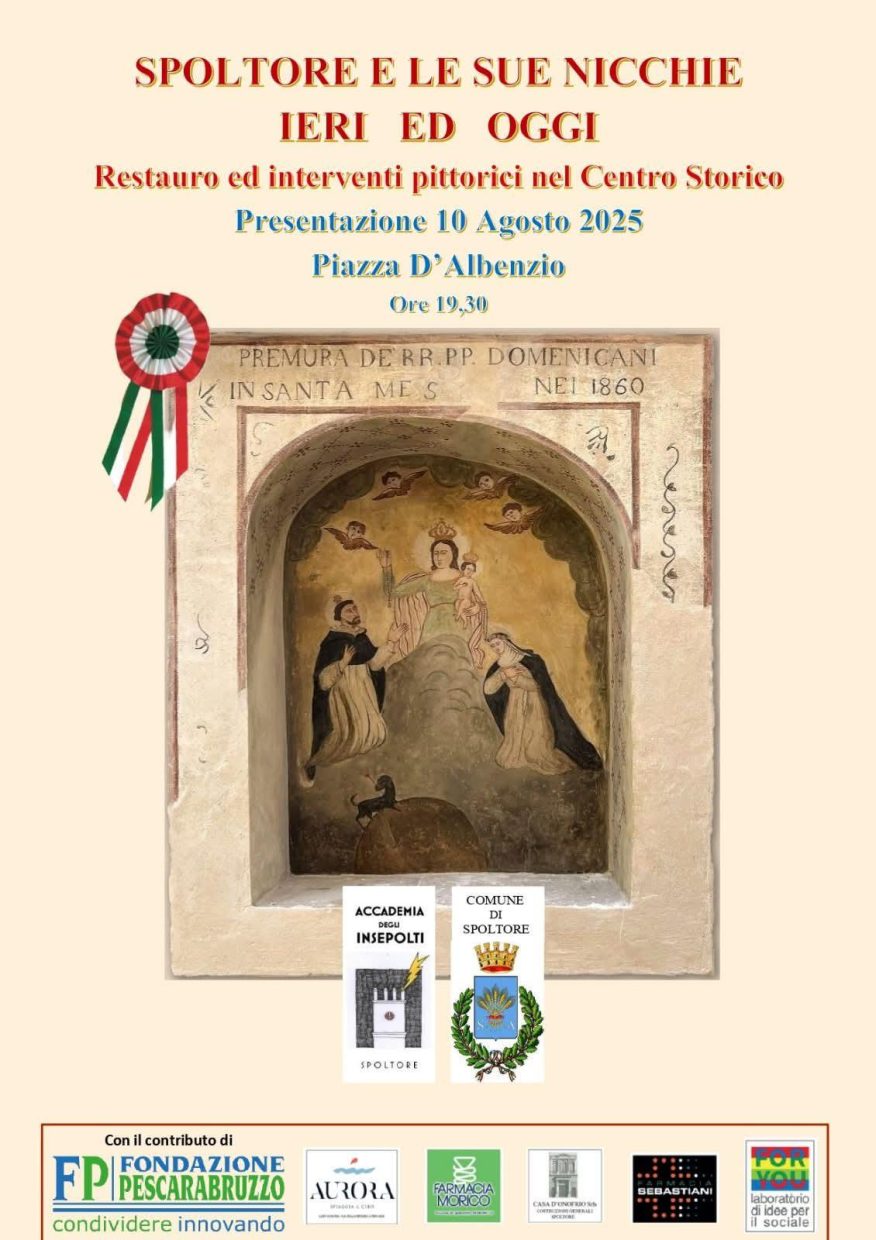 Spoltore riscopre le sue nicchie: arte e memoria al centro - Il Pomeriggio