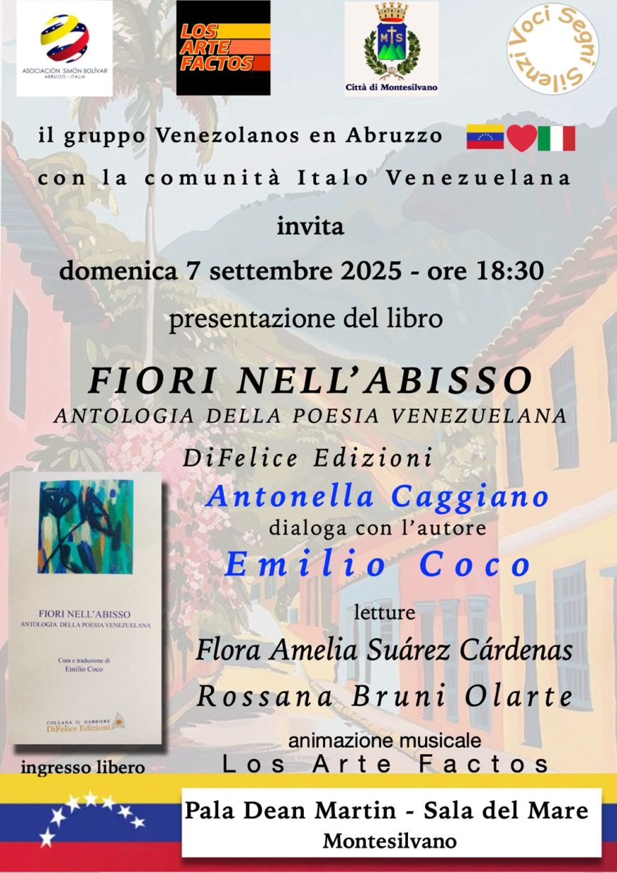 Montesilvano, Emilio Coco presenta Fiori nell’abisso - Il Pomeriggio